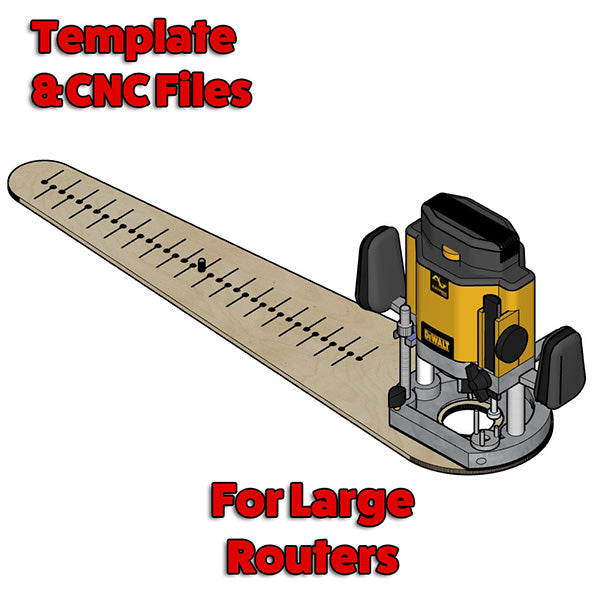 Large Router Trammel Template – MWA Woodworks Shop