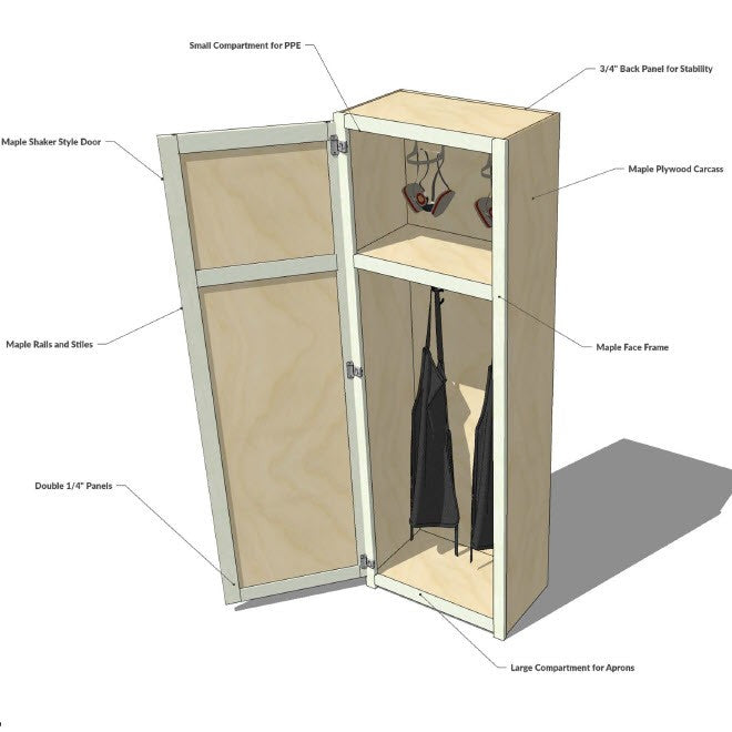 Tall Storage Cabinet Plans – MWA Woodworks Shop